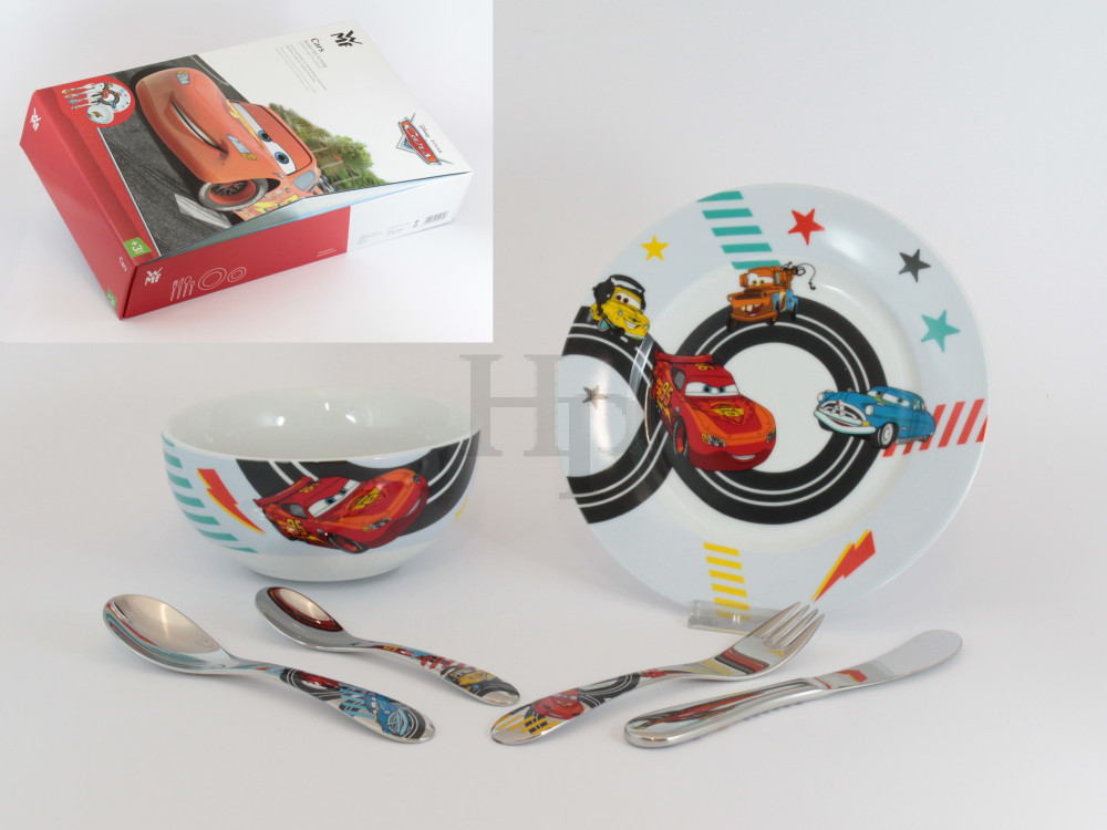 WMF Gyermek étkészlet 6 részes CARS - Hermán porcelán